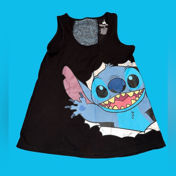 Disney | Tops | Disneys Stitch Tank Top Xs | Poshmark